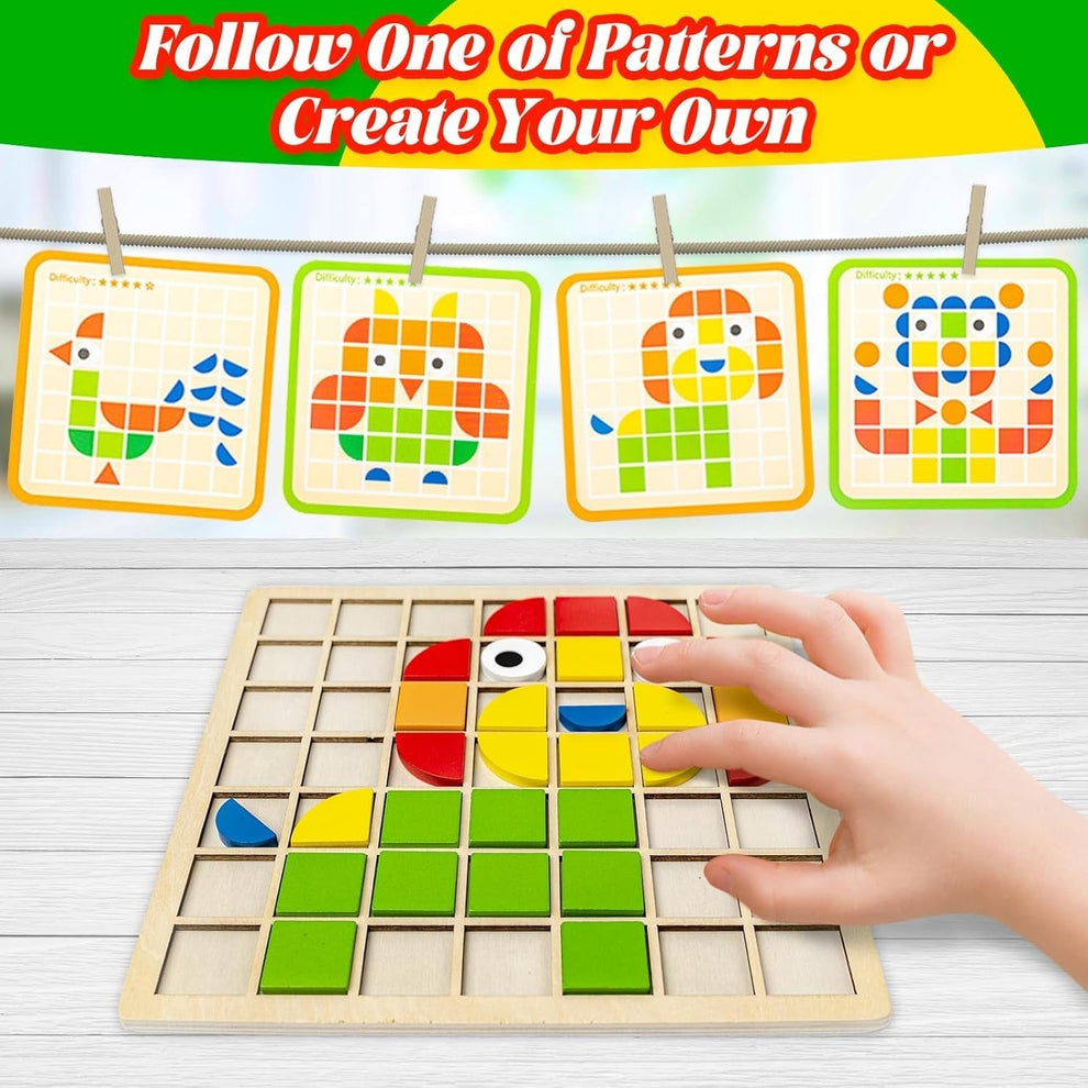 Montessori Pattern Recognition Puzzle – Project Montessori