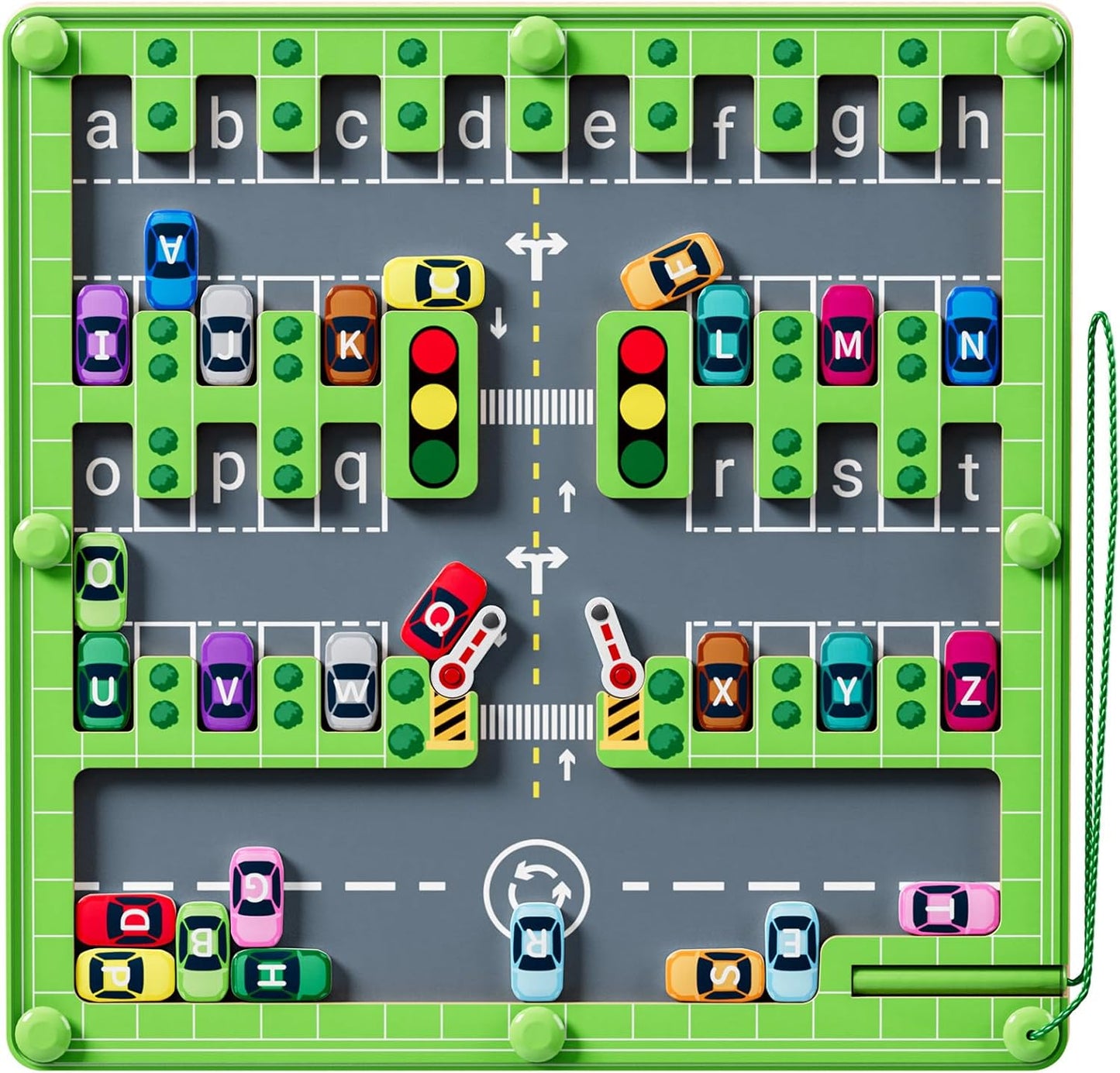 Montessori Vehicles Maze Board – Project Montessori