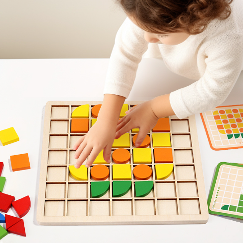 Montessori Pattern Recognition Puzzle – Project Montessori