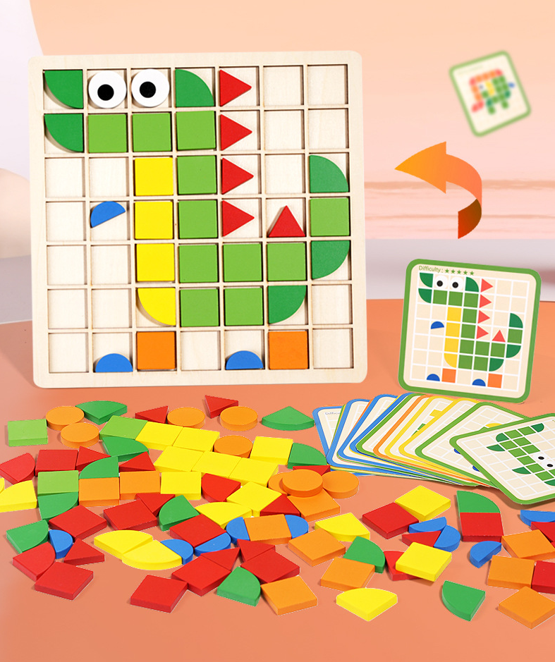 Montessori Pattern Recognition Puzzle – Project Montessori