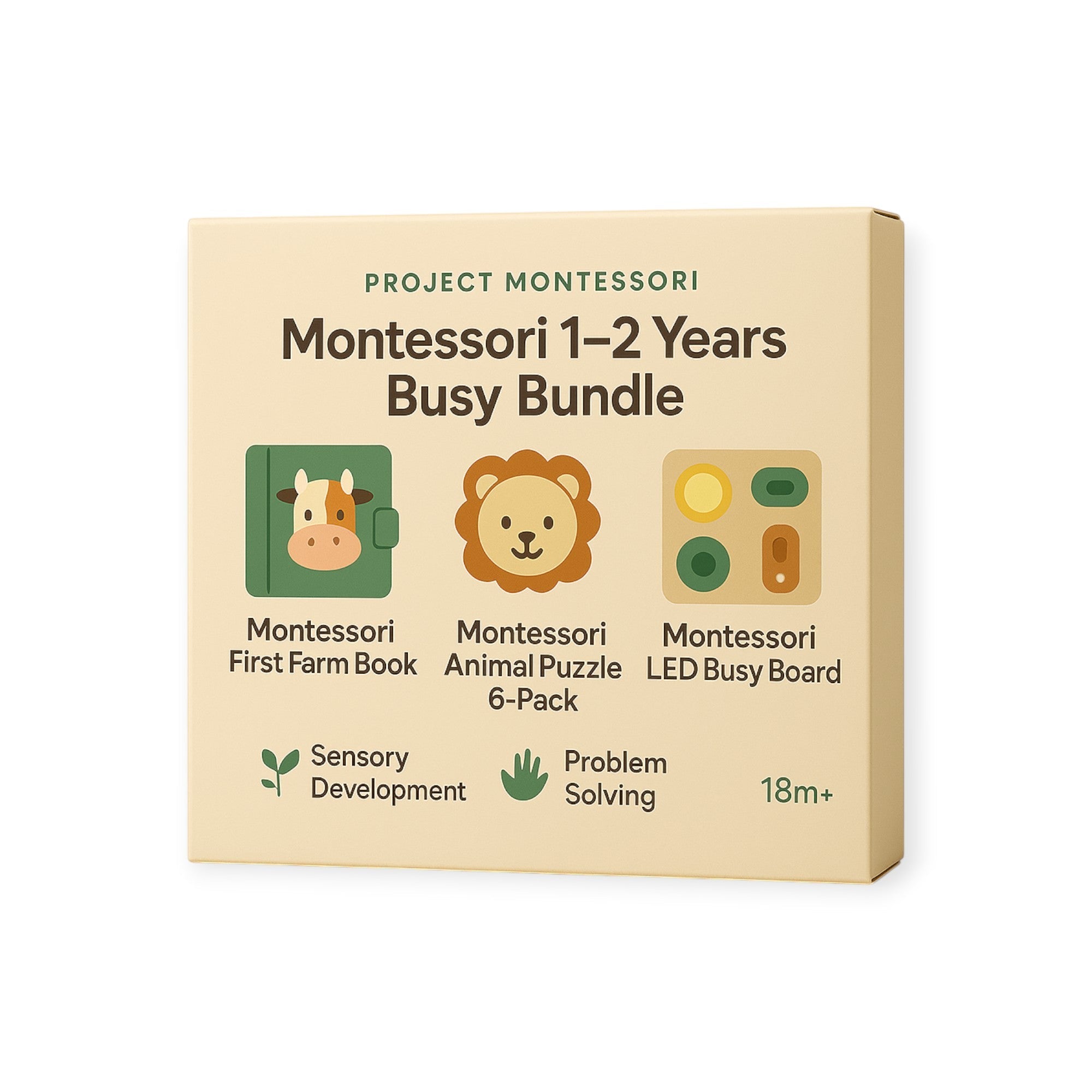 Montessori Busy Bundle for Age 1-2 Years - Educational Fun – Project ...