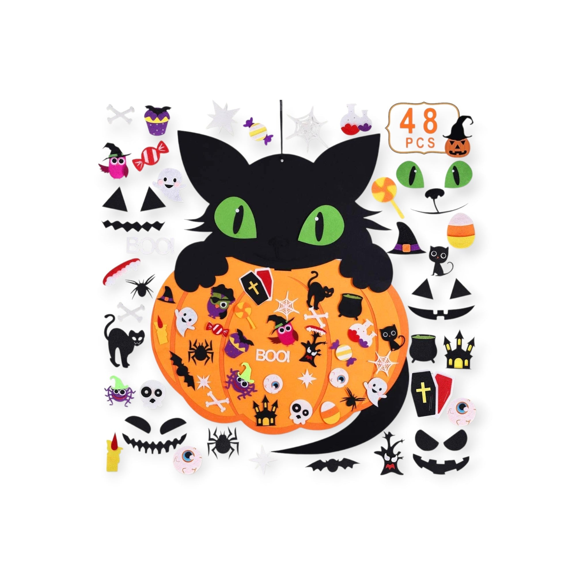 Montessori DIY Halloween Cat Toy for Age 3+ - Fun Learning – Project ...