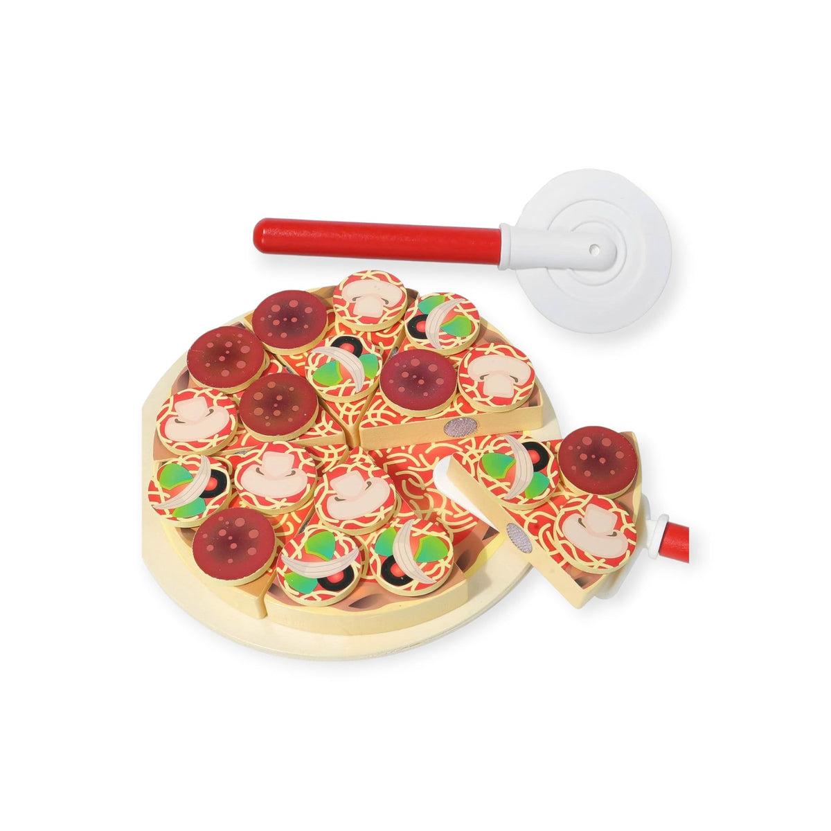 Montessori Pizza Set for Kids Age 3 - Fun Learning Toy – Project Montessori