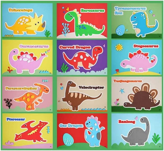 3D Sticker Puzzles (12 Sheets) – Project Montessori